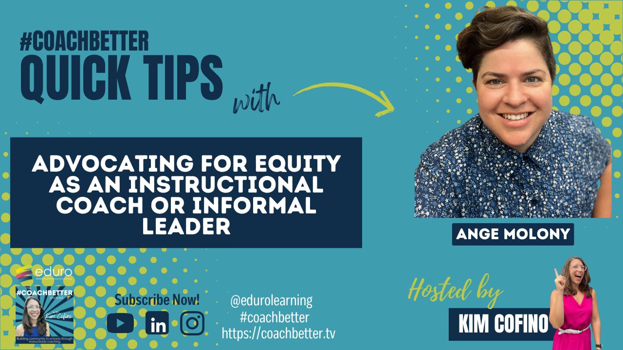 Advocating for Equity with Ange Molony - coachbetter.tv